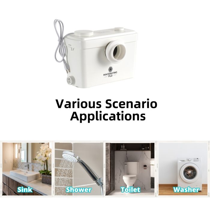 MaceratingFlo Pro 600W Macerating Pump
