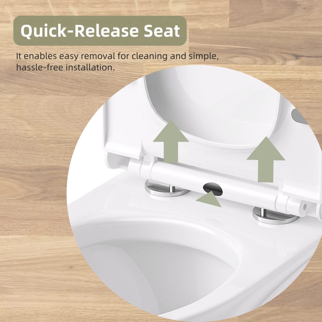 MaceratingFlo ARES P-Trap Two-Piece Rear Discharge Toilet