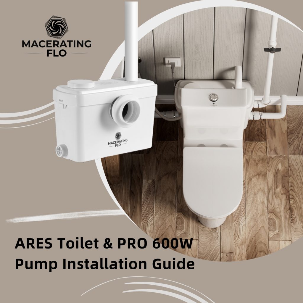 MaceratingFlo ARES 600W Macerating Toilet