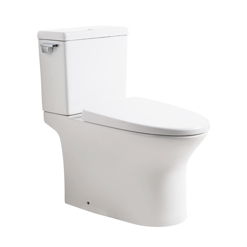 MaceratingFlo ARES P-Trap Two-Piece Rear Discharge Toilet